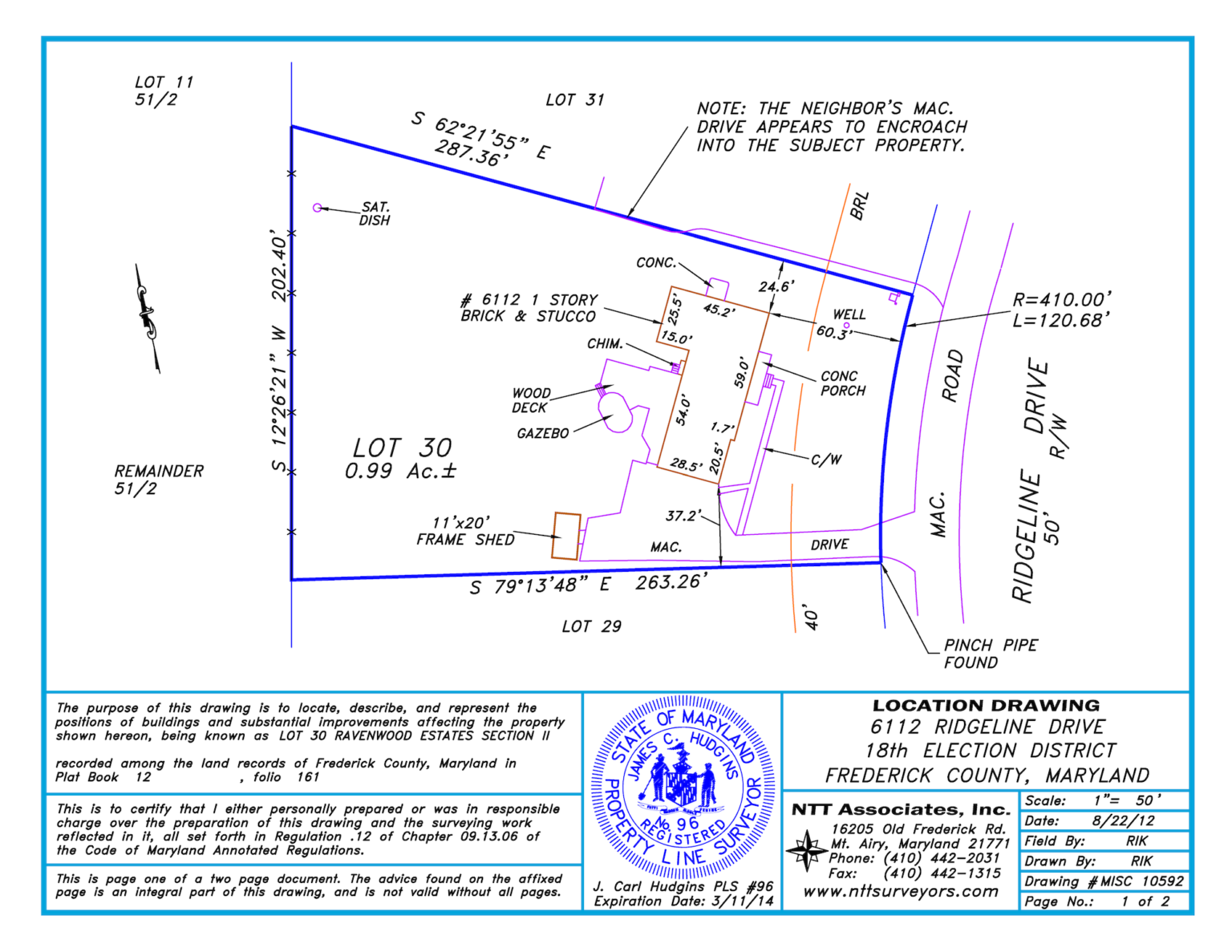 Location Drawing (Residential & Commercial) – NTT Associates, Inc.